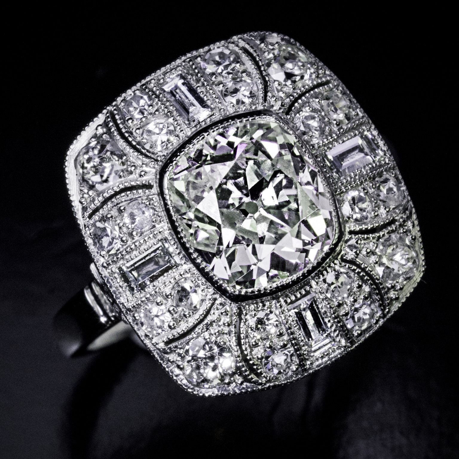 Diamond Engagement Rings - Antique Jewelry | Vintage Rings | Faberge ...