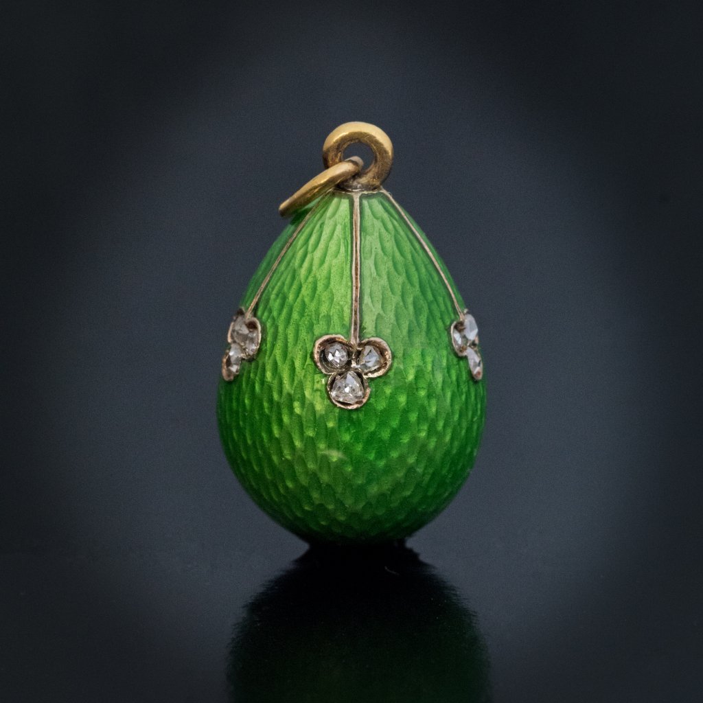 Faberge Eggs & Other Egg Pendants - Antique Jewelry | Vintage Rings ...