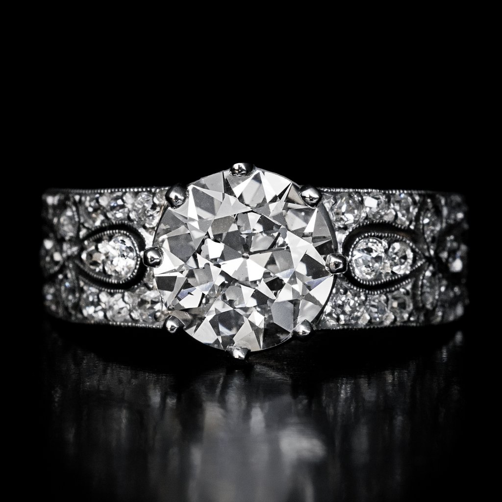 Diamond Engagement Rings - Antique Jewelry | Vintage Rings | Faberge ...