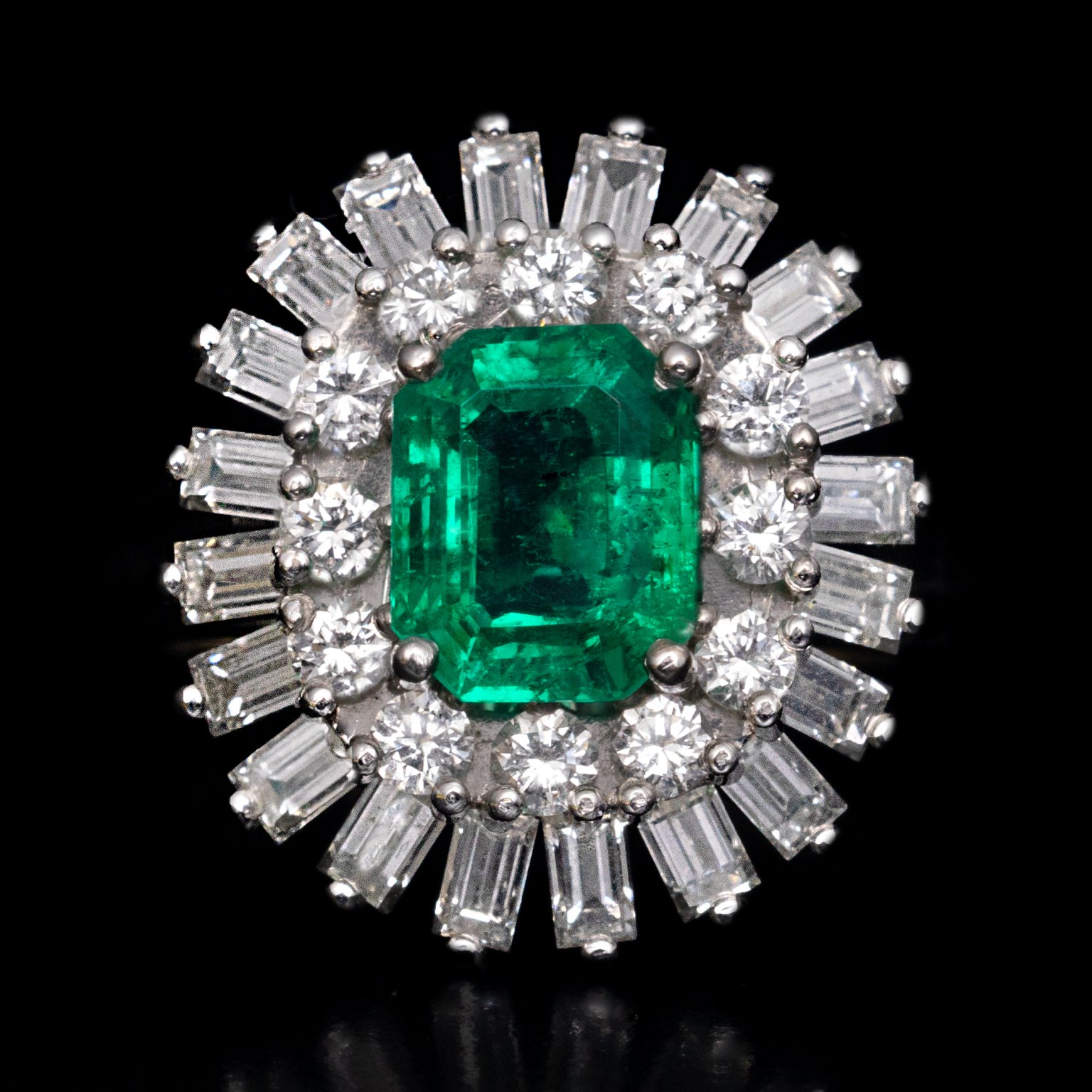 Emerald Engagement Rings - Antique Jewelry | Vintage Rings | Faberge ...