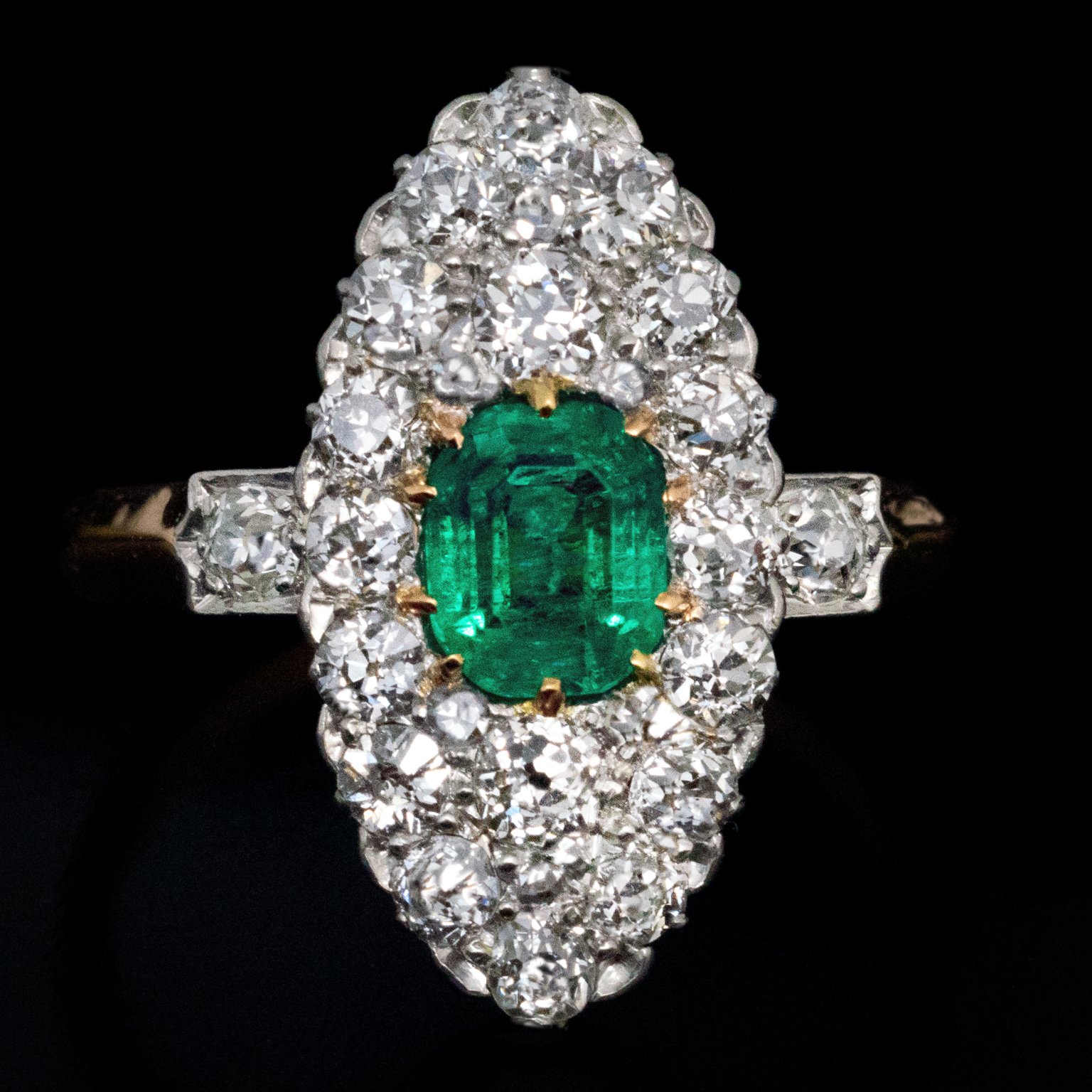 Emerald Engagement Rings - Antique Jewelry | Vintage Rings | Faberge ...